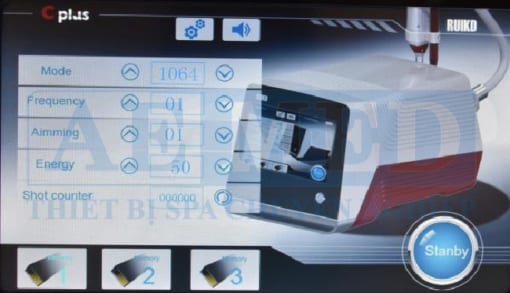 MÁY LASER RUIKD C PLUS - AEMED 2021